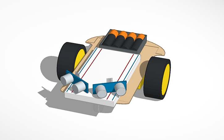 3D design Tech Retreat Autonomous Car | Tinkercad