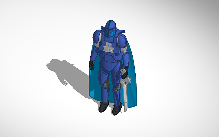 3D design bud knight | Tinkercad