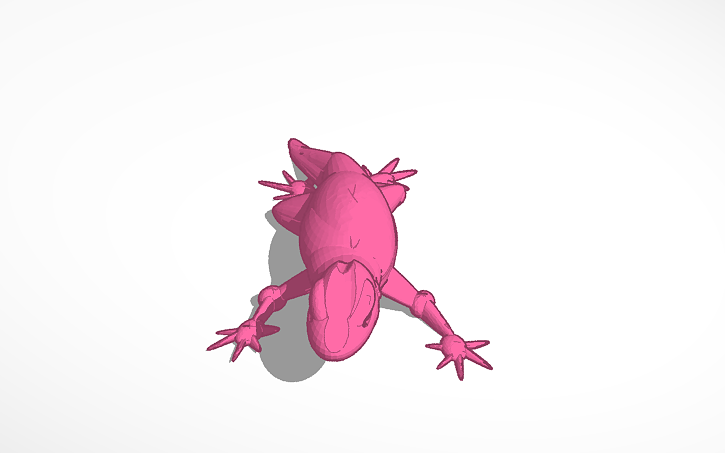 3D design Lizard - Tinkercad