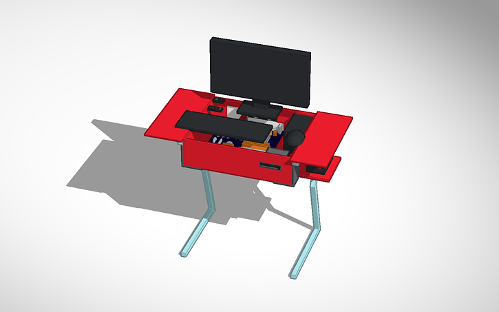 3d Design Custom Cpu Table Tinkercad 0374