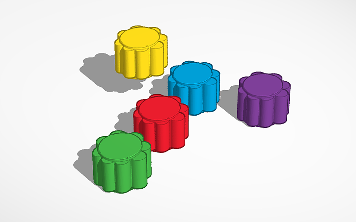 3D design gonggi - Tinkercad
