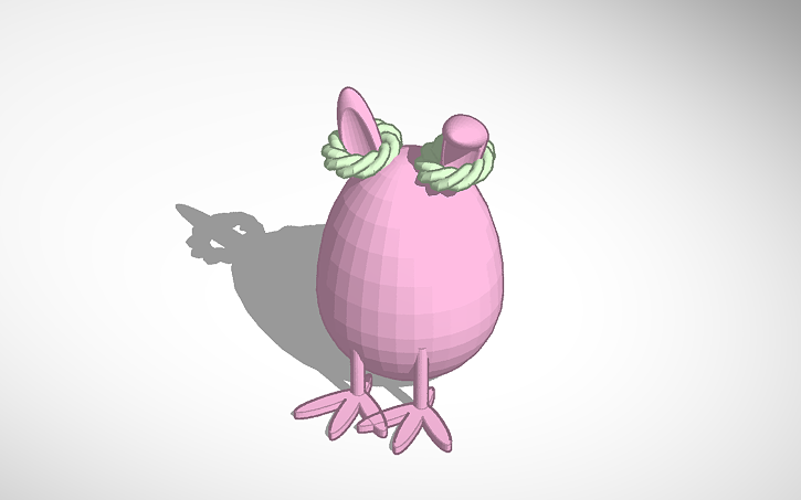 3D design Random Bunny - Tinkercad