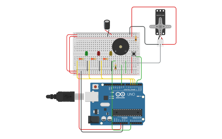 Circuit design Sofy - Tinkercad