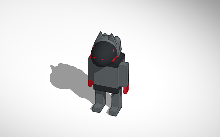 3D design Protogen figure (Rex) | Tinkercad