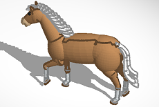 3D design Horse | Tinkercad