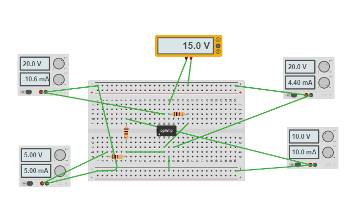 Circuit design lab 6 - Tinkercad