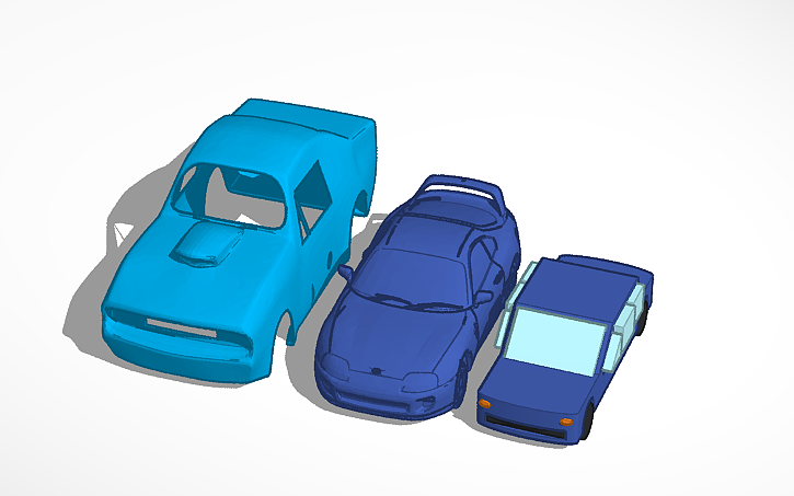 3D design My Car Shapes🚙🚙🚙 | Tinkercad