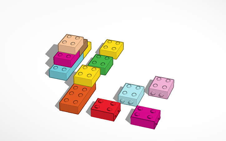 3D design LEGOS - Tinkercad