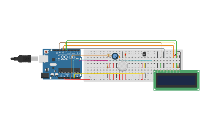 Circuit design FINAL PROJECT - Tinkercad