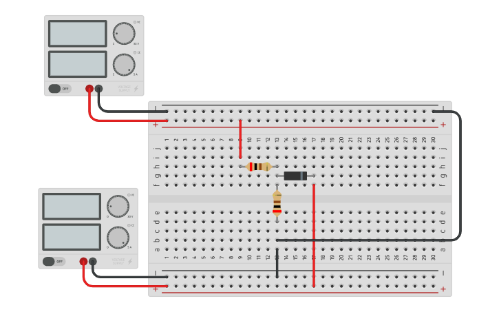 Circuit design Lista #2 ex. 2 - Tinkercad