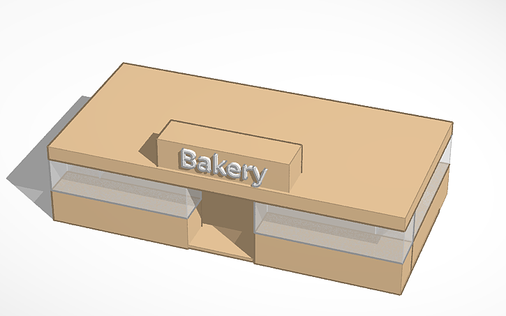 3D design Bakery - Tinkercad