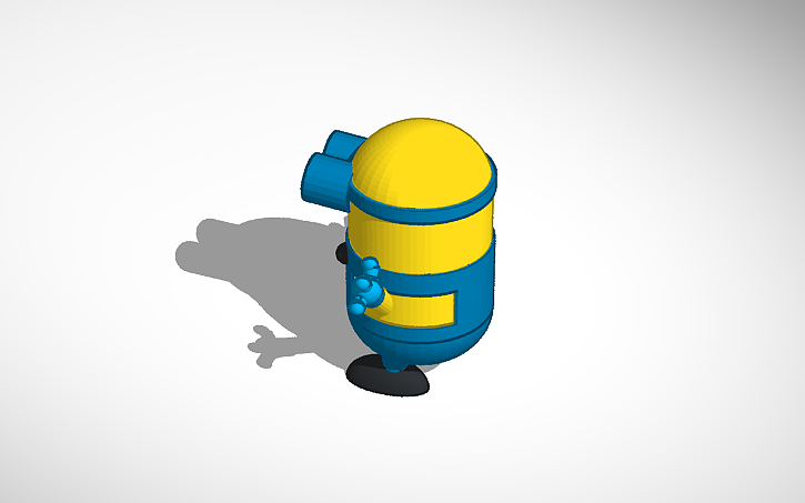 3D design minion lucia s blanca j | Tinkercad