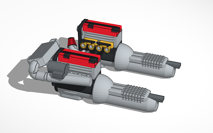 3D design 4-cylinder engine LIKE BEFORE YOU COPY!!!!!!!!!! | Tinkercad
