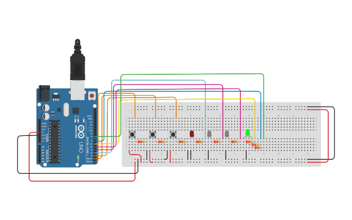 Circuit Design Ryan Yam Honors Challenge Using Interrupts Tinkercad