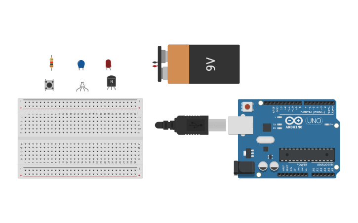 Circuit design Componentes | Tinkercad