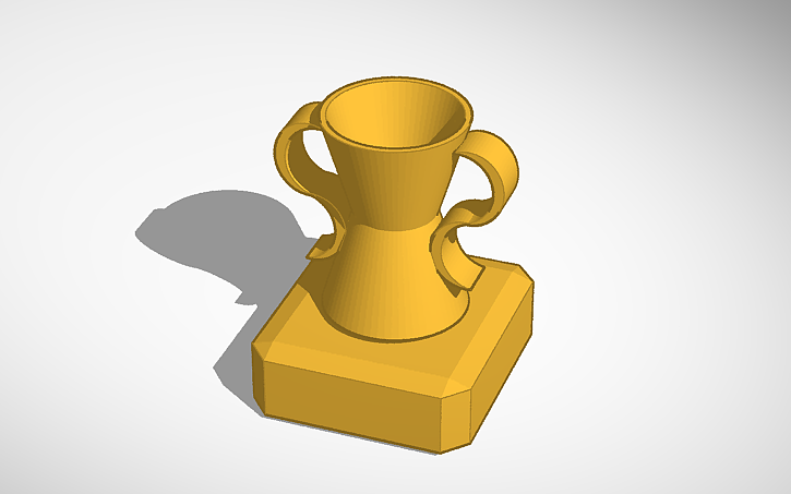 3D design Trophy For All Tinkerers - Tinkercad