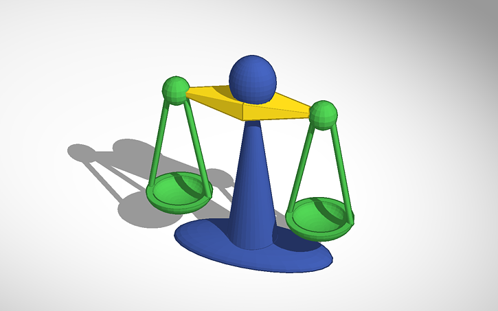 3D design Scales - Tinkercad