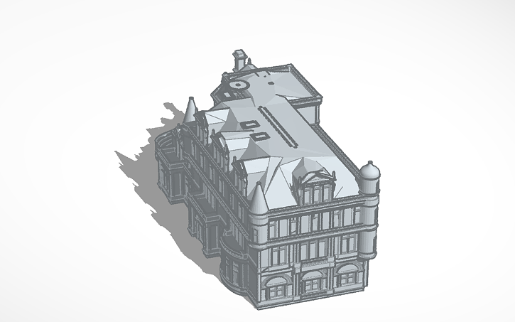 3D design Mansion - Tinkercad