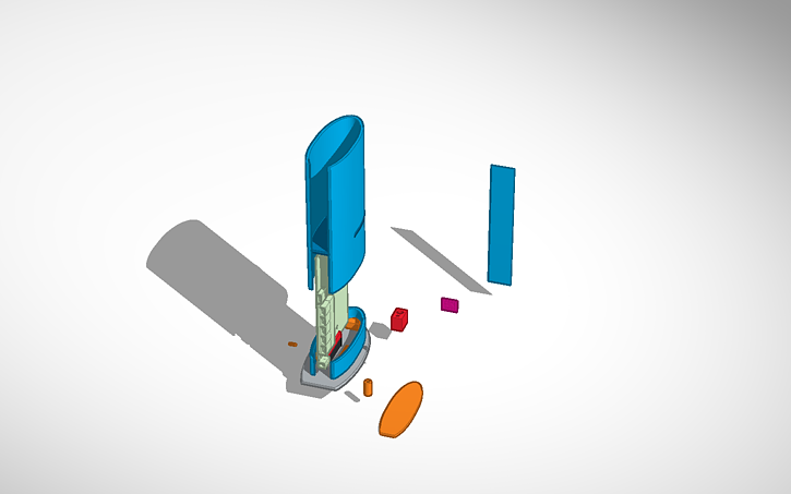 3d Design Copy Of Oval Case V3 Tinkercad