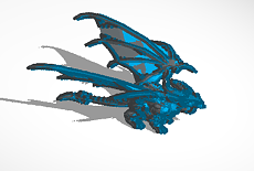 3D design dragon real cool | Tinkercad