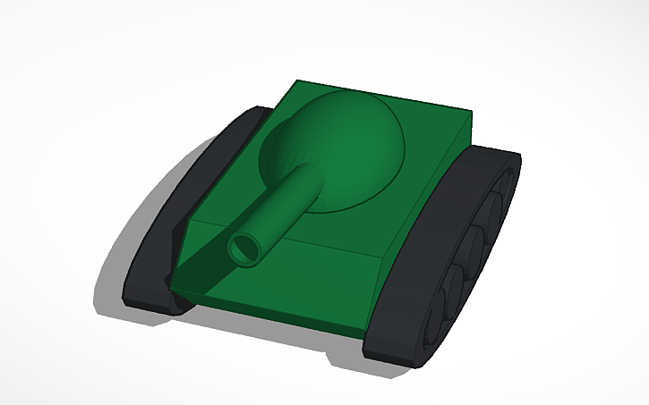 3D design Beginners Tank Tutorial - Tinkercad