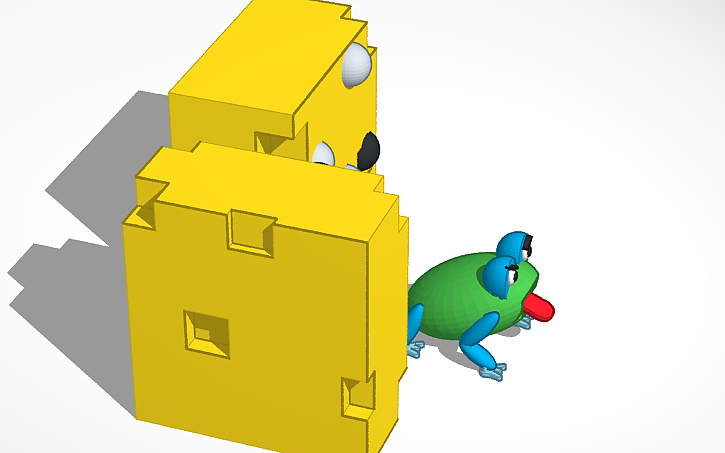 3D design con ech fpt- do tuong minh | Tinkercad