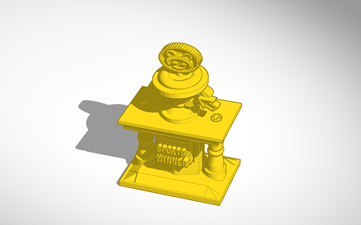 3D design Sportsfest designed trophy by Mary Klaire Manuel- 9 St ...