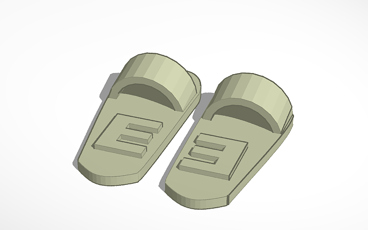 3D design 20200826mb slipper eric | Tinkercad