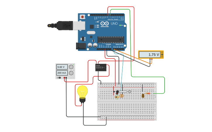 Circuit Design Atividade 04 Tinkercad