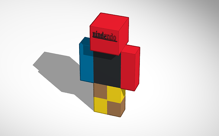 3D design skin minecraft - Tinkercad
