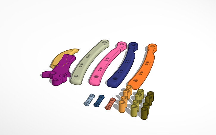 3D design butterfly usb - Tinkercad