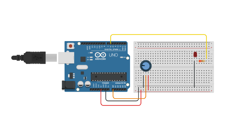 Circuit design Arduino_Breadboard_LED_09 | Tinkercad