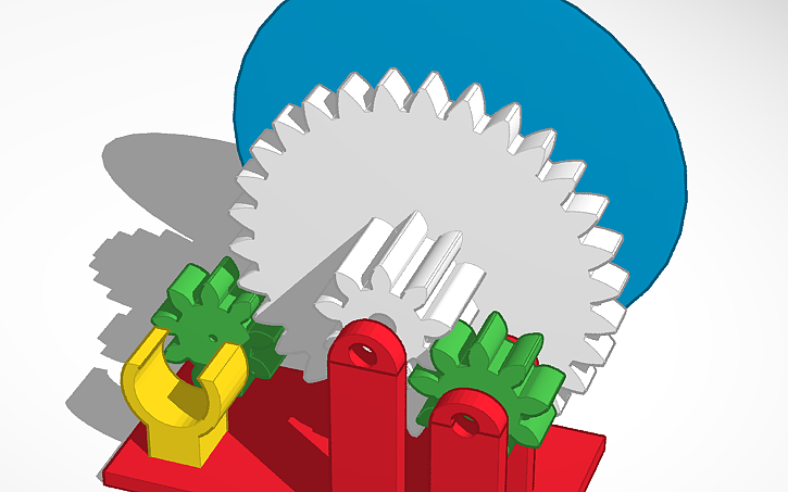 3D design gear - Tinkercad