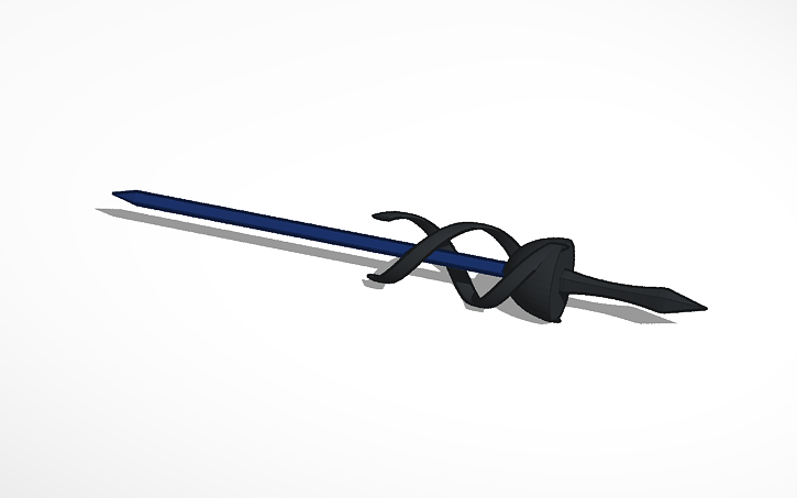 3D design shadow rapier | Tinkercad