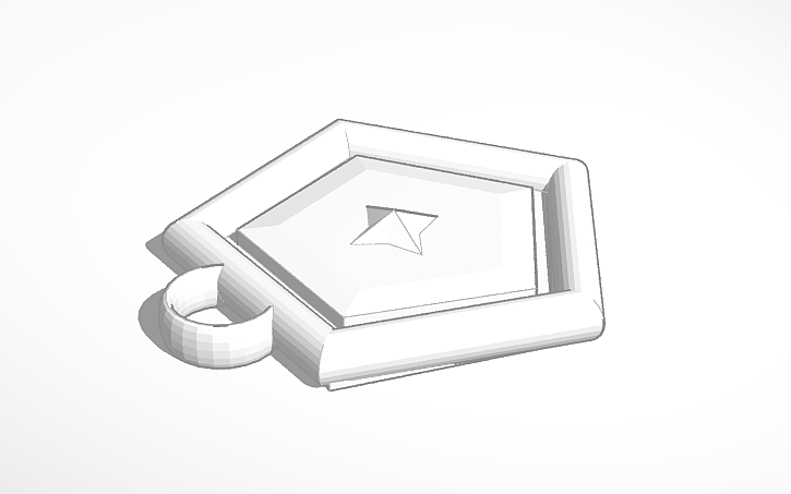 3D design chaveiro valorant #2 - Tinkercad