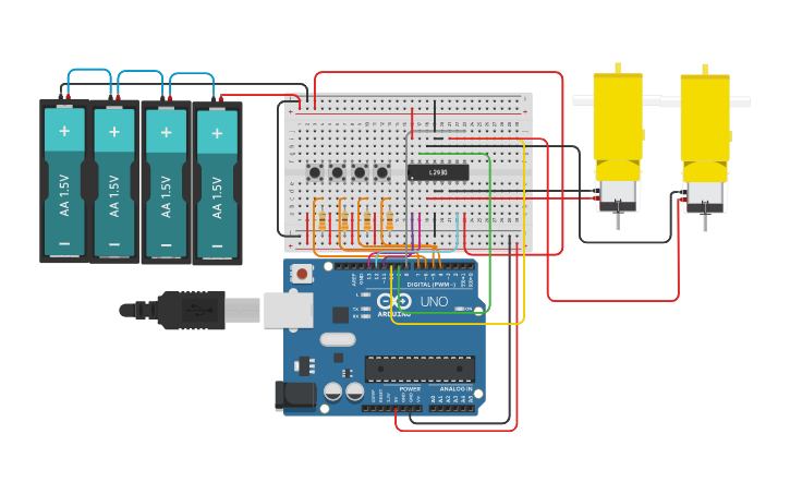 Circuit design Desafio 10 - Tinkercad