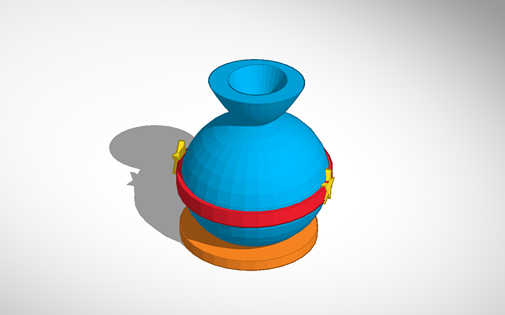 3D design Vase | Tinkercad