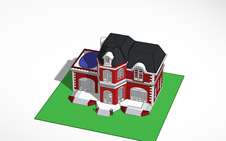 3D design Mansion - Tinkercad