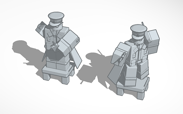 3D design TDS Commander - Tinkercad