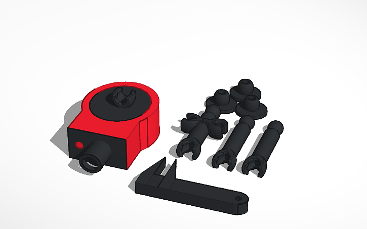 3D design Red Sentry - Tinkercad