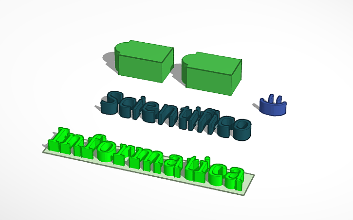 3D design Uso di diversi comandi - Tinkercad