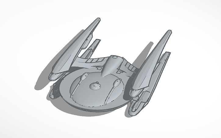 3D design Colin Class Starship | Tinkercad