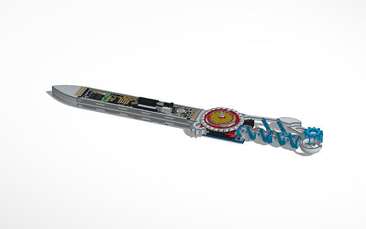 3D design Tech Sword MKII | Tinkercad