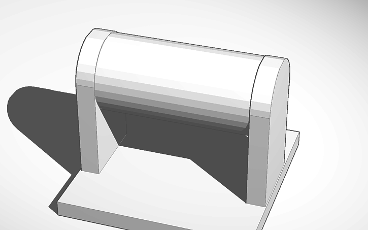 3D design handled paperweight | Tinkercad