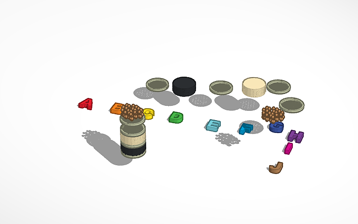 3D design Water Filter - Tinkercad