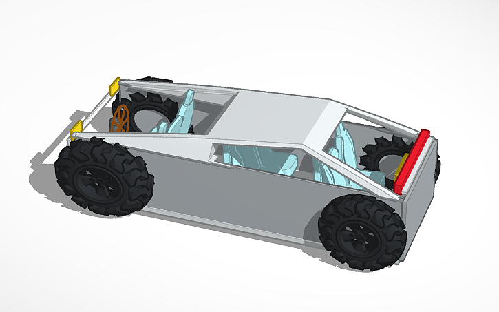 3D design kyle cybertruck tesla | Tinkercad