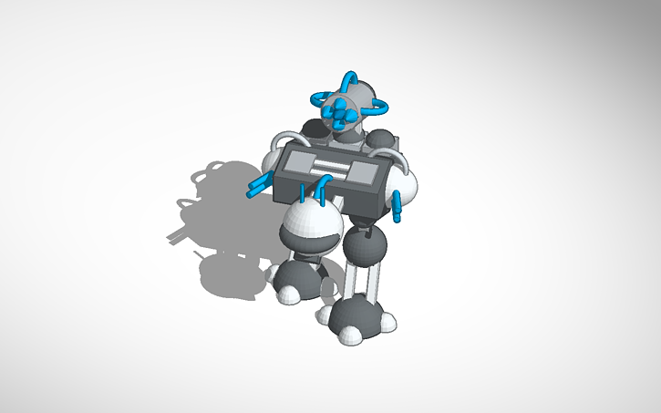 3D design Heavy Attack Robot | Tinkercad