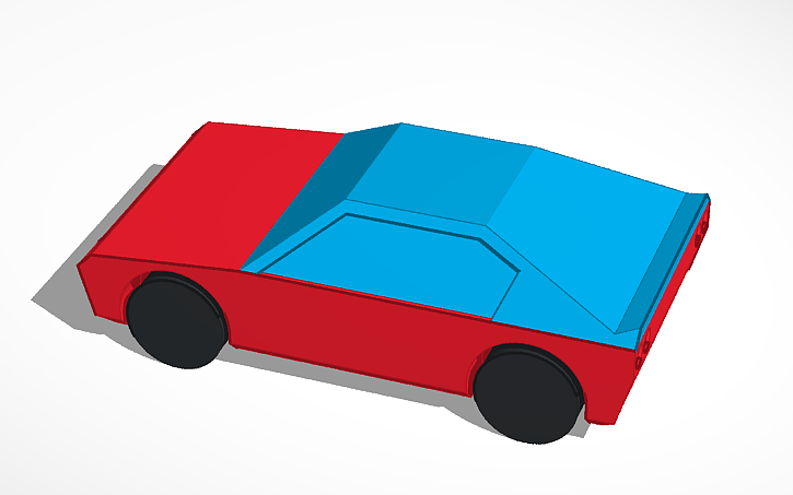 3D design Toy Car - Tinkercad