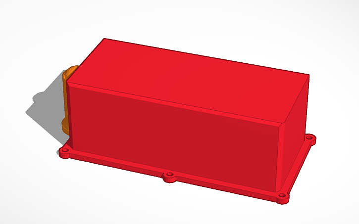 3D design Tracker Shell v1 - Tinkercad