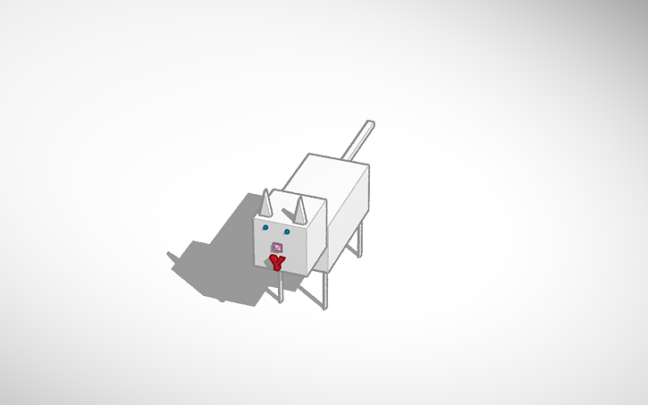 3D design Cute Cat! | Tinkercad